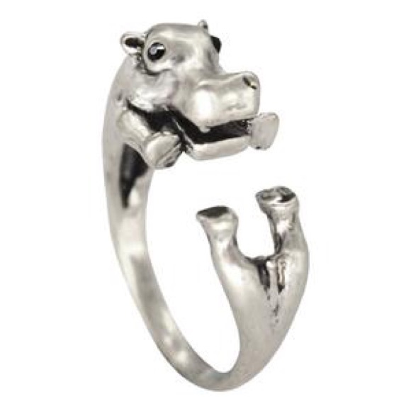 Jewelry | Cute Hippo Wrap Ring | Poshmark